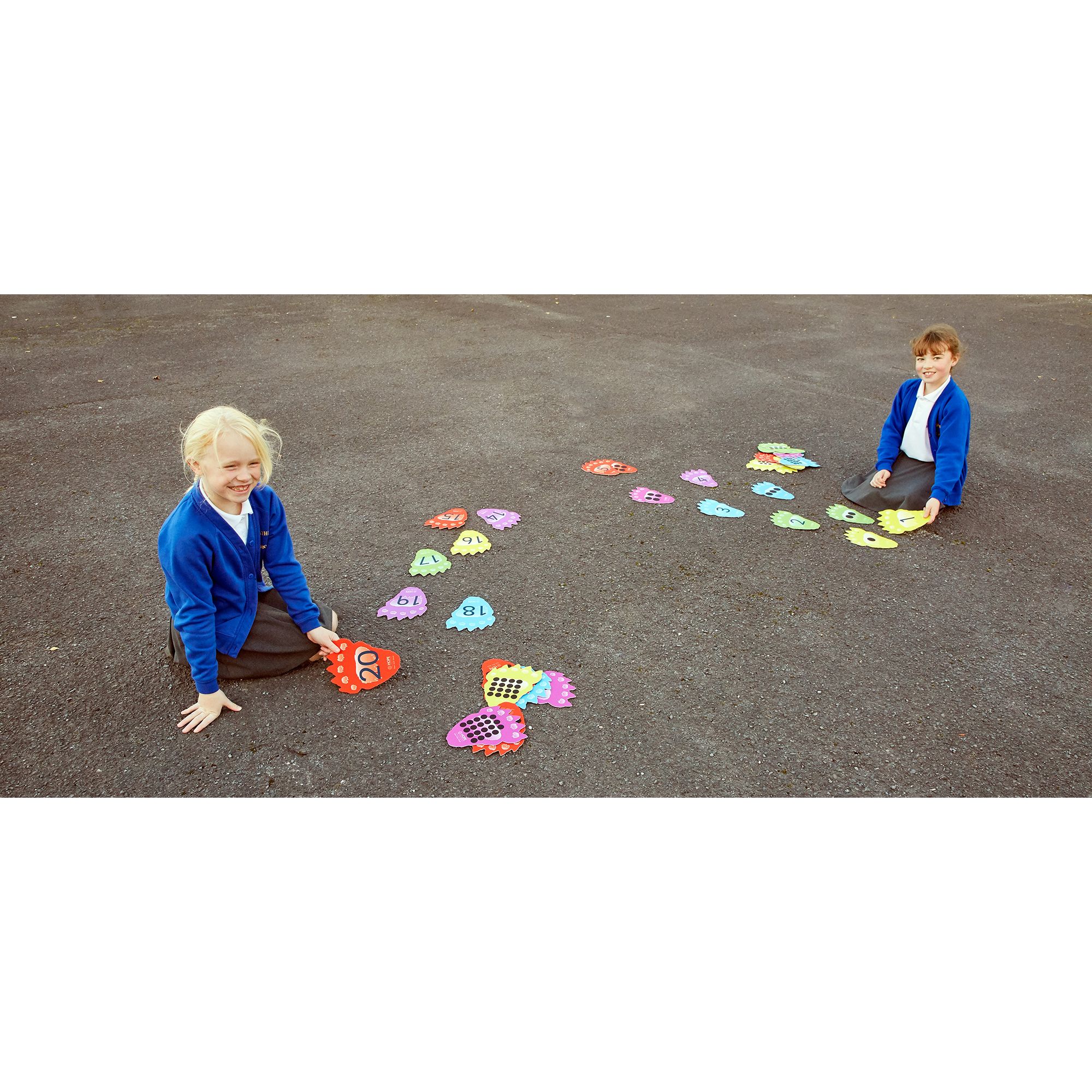 Monster Number Footprint Pk 40 | Learning Space Solutions