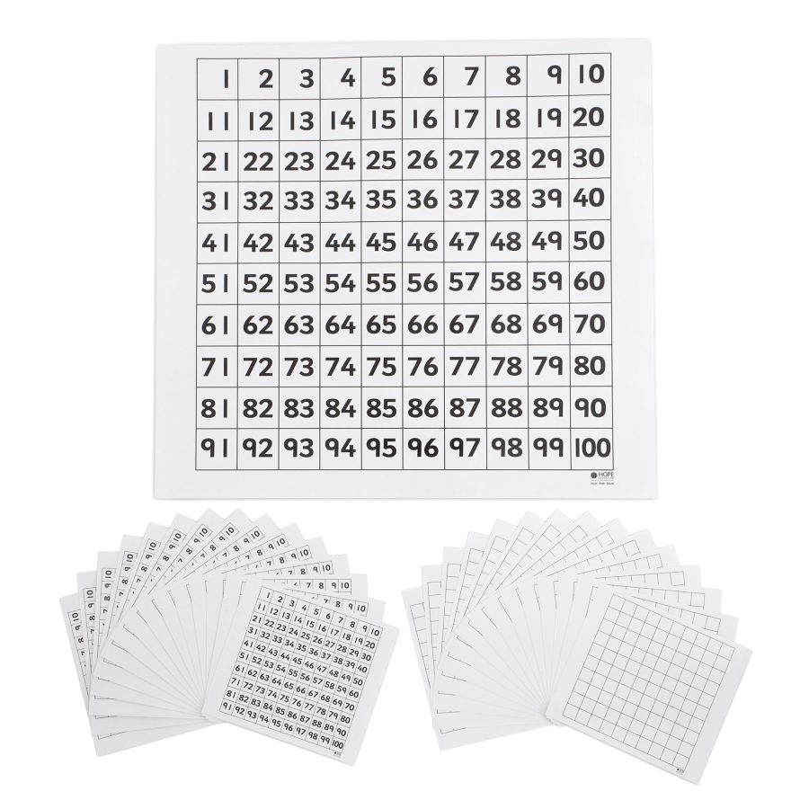 Class Number Square Pack of 30 | Eduspace Supplies