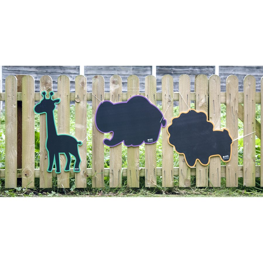 Chalkboard Pack – 3 Wild Animals | Eduspace Supplies