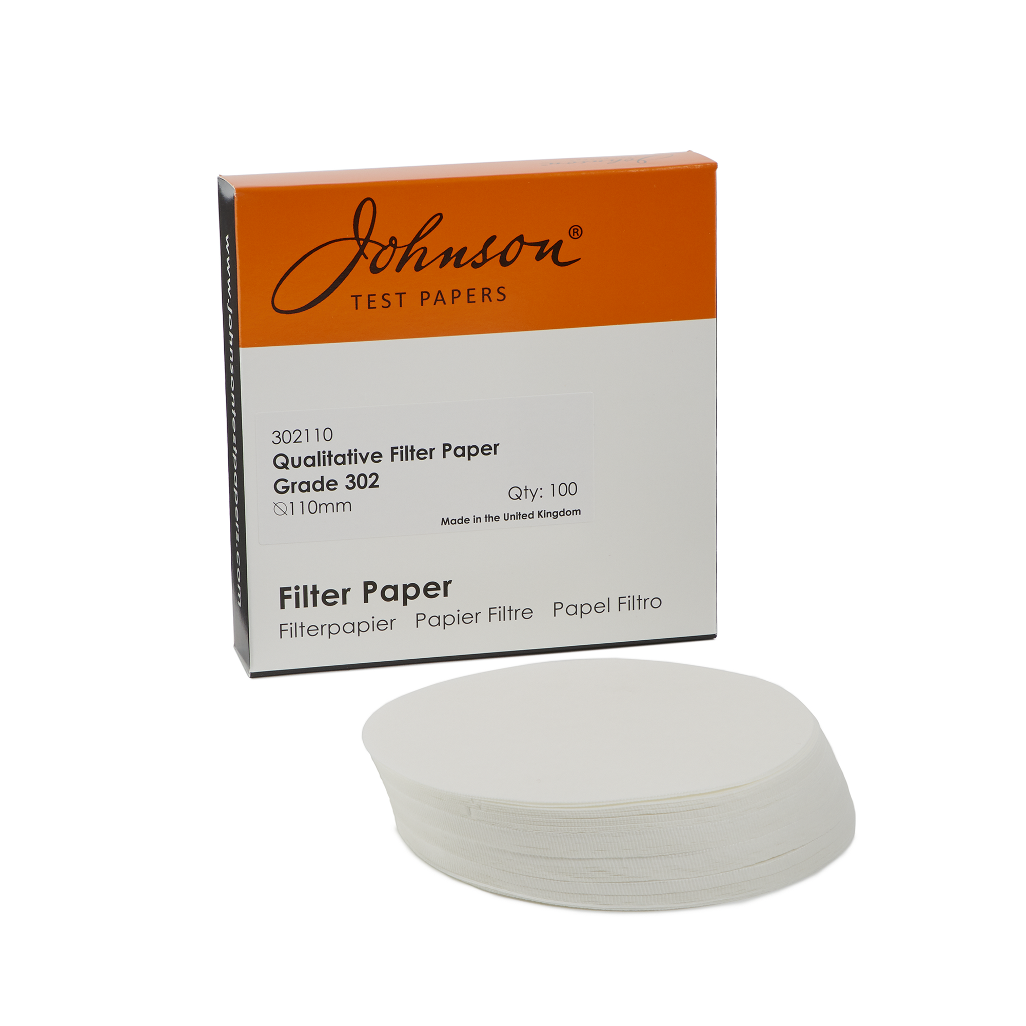Standard No. 3 Filter Papers 110mm | Eduspace Supplies