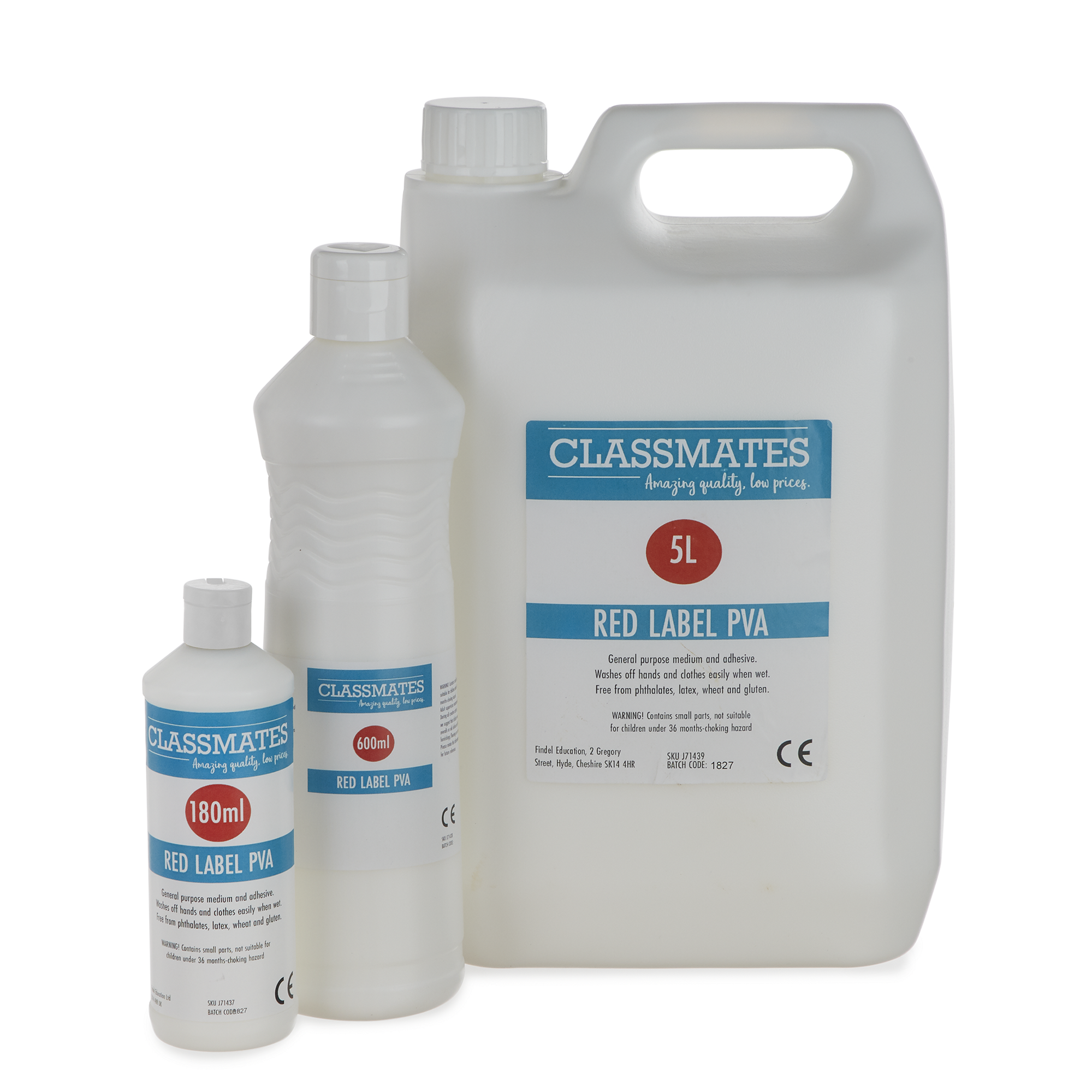 Classmates Red Label Pva 600ml P10 | Eduspace Supplies