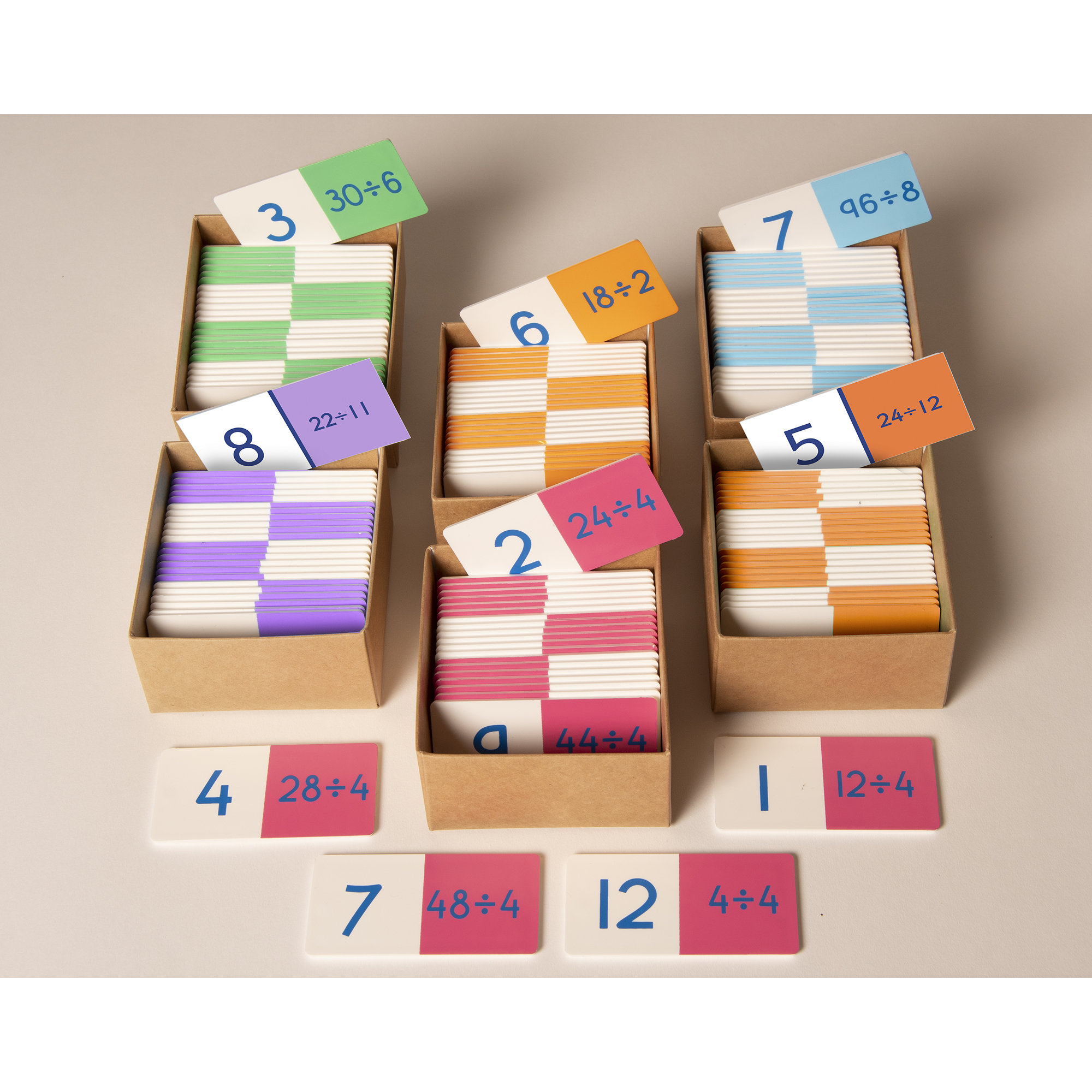 Maths Mastery Domino Set – Division | Eduspace Supplies