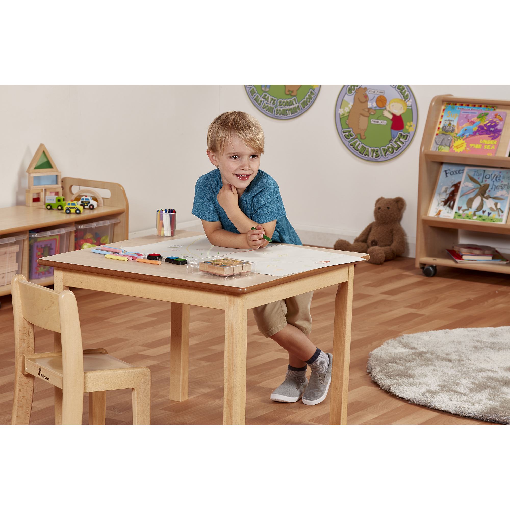 Square Table – 400mm Height | Eduspace Supplies