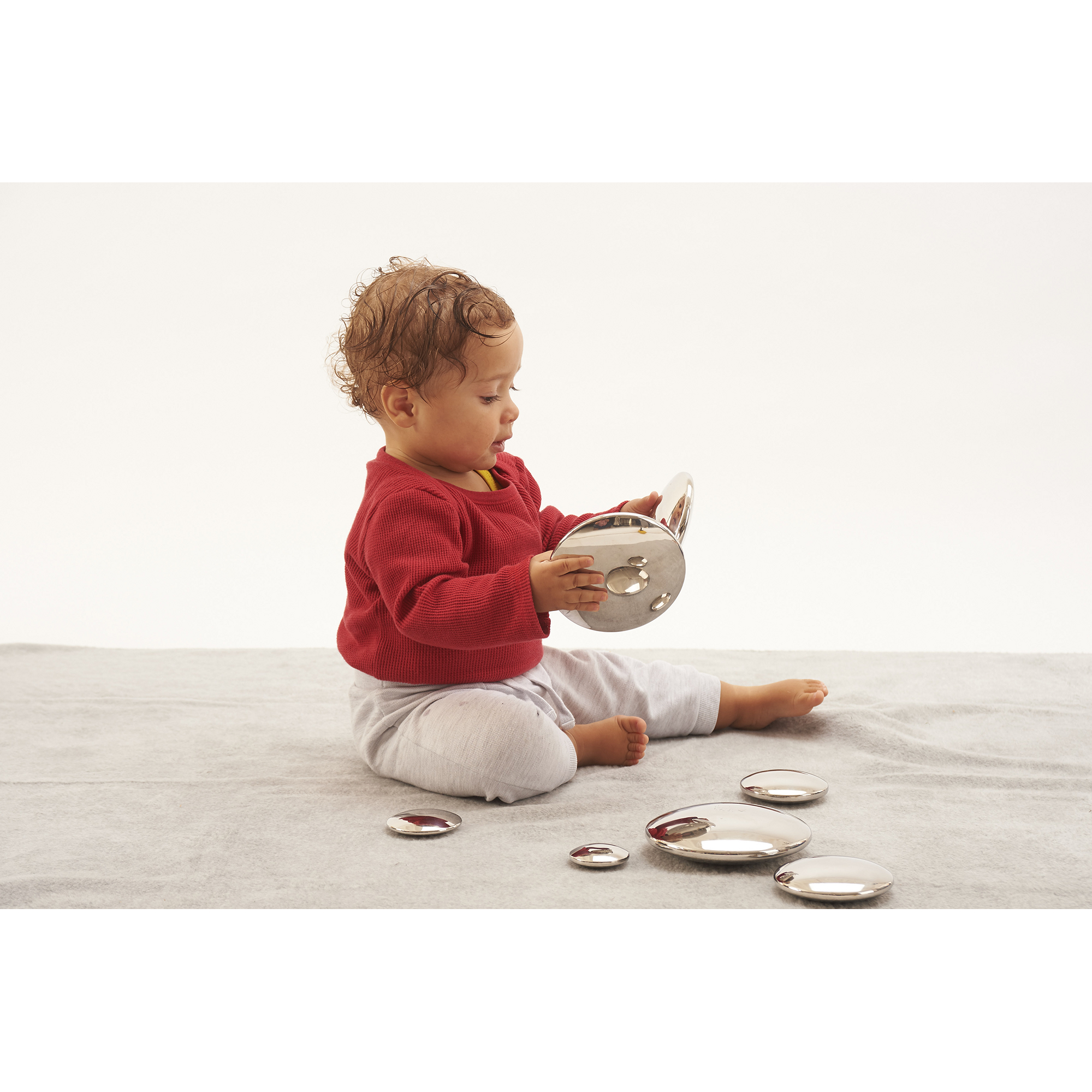 Silver Sensory Reflective Buttons | Eduspace Supplies