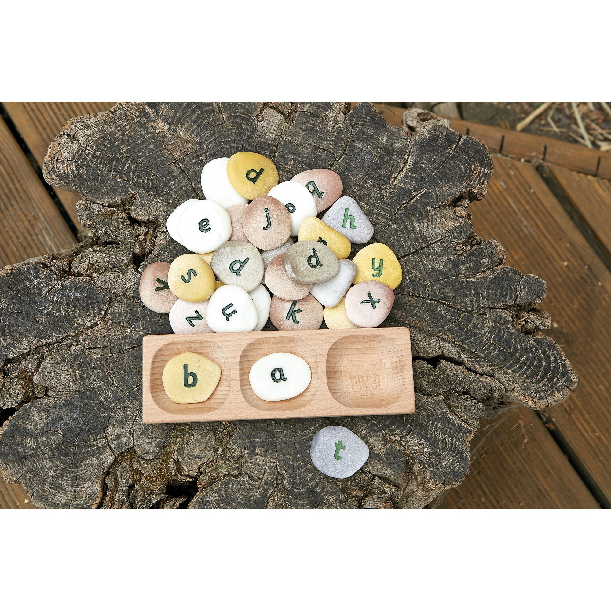 3-pebble Word-building Tray | Eduspace Supplies