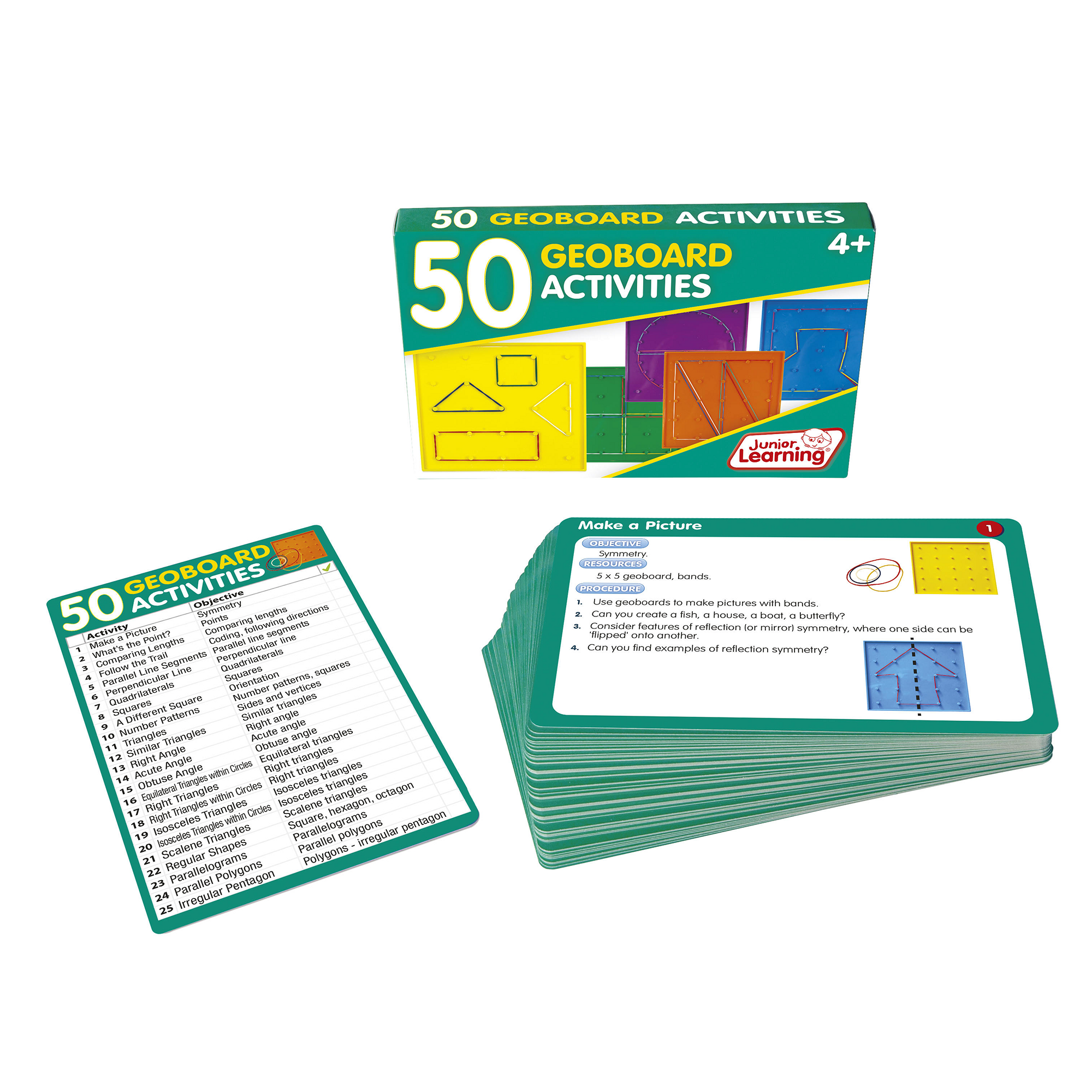 50 Geoboard Activities | Eduspace Supplies