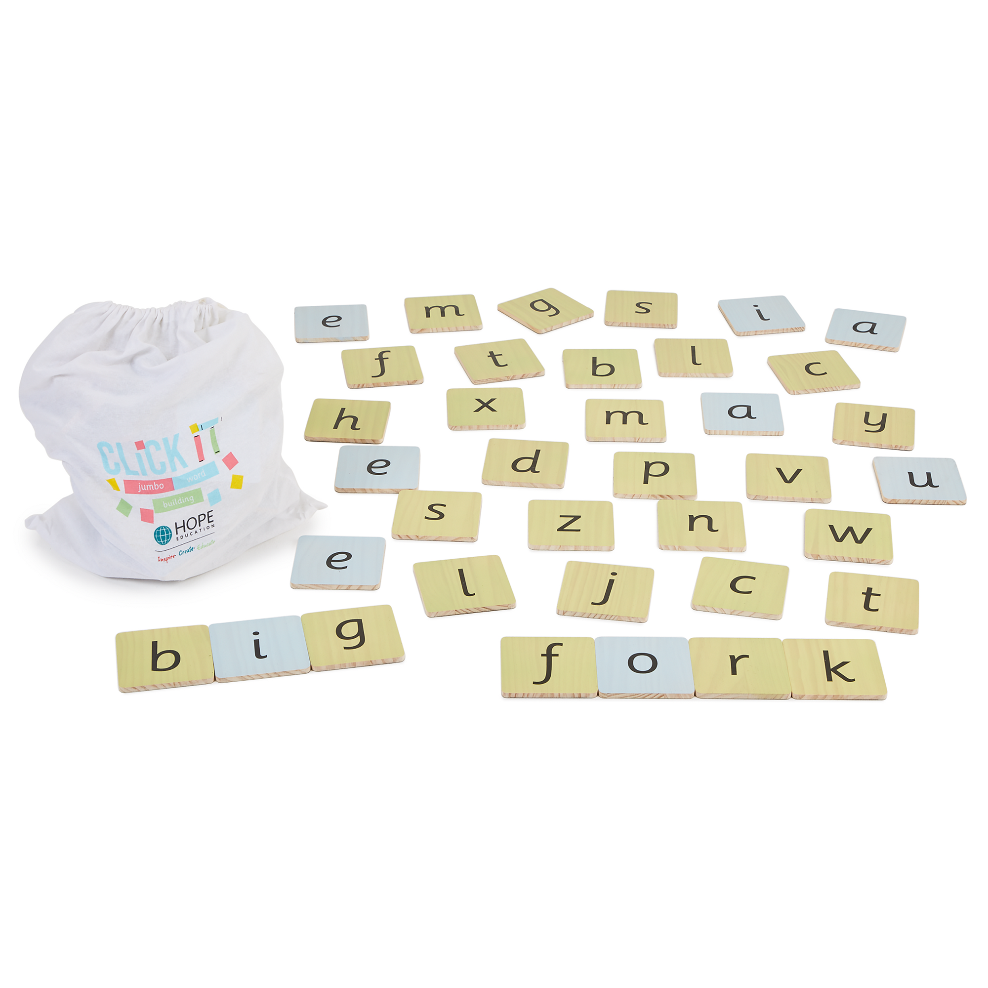 Click It Jumbo Word Building Set | Eduspace Supplies