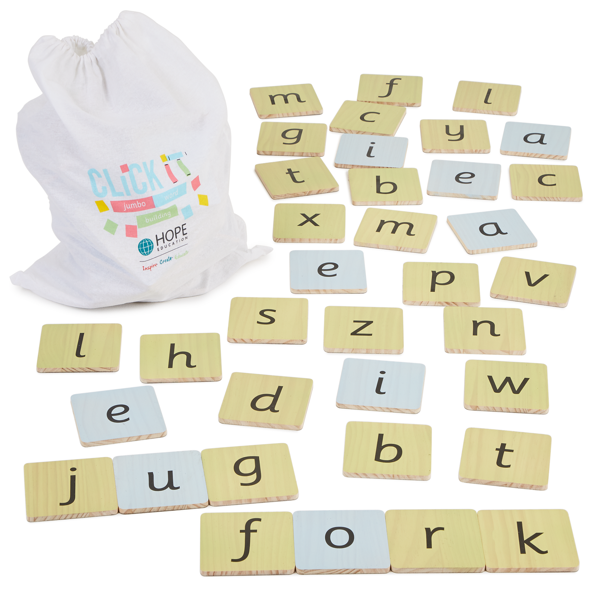 Click It Jumbo Word Building Set | Eduspace Supplies