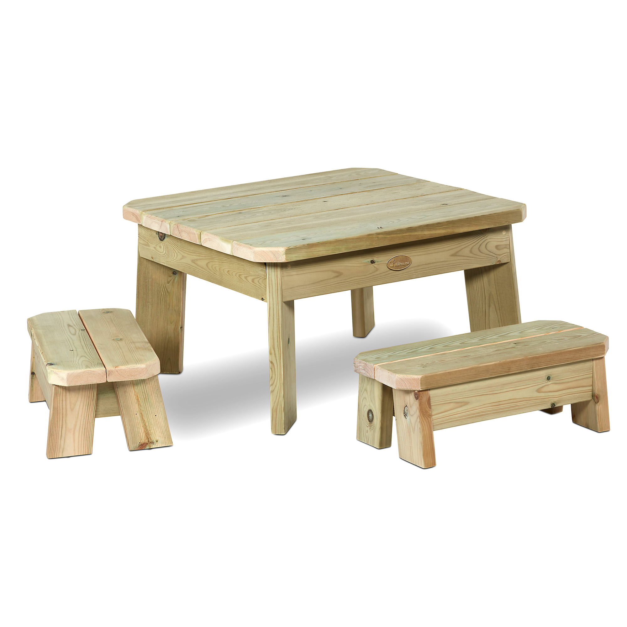 Square Table And Bench Set (preschool) | Eduspace Supplies