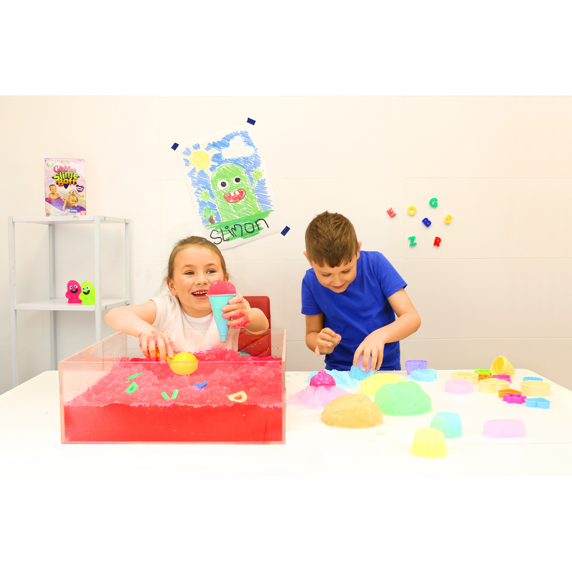 Gelli Play Red-orange-aqua-yellow | Eduspace Supplies