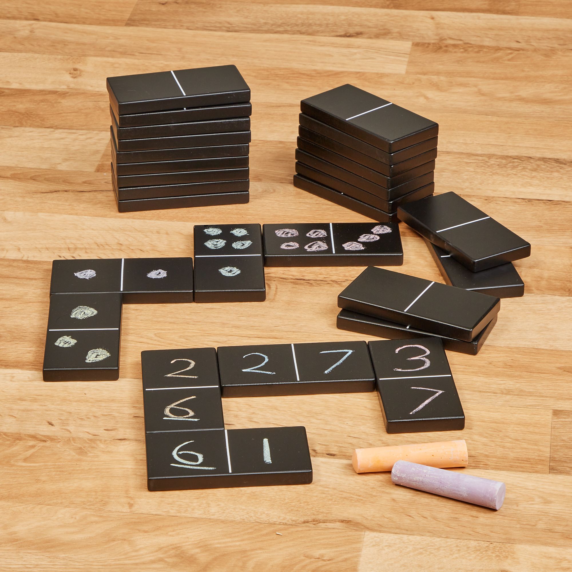 Chalkboard Dominos Pack 28 | Eduspace Supplies