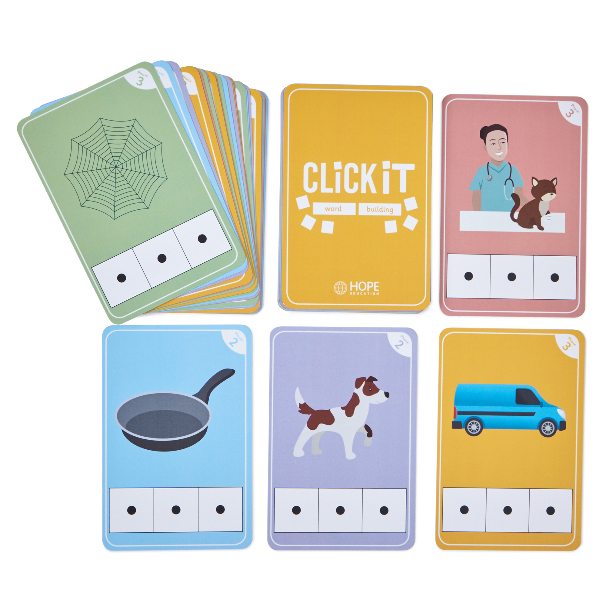 Click It Word Building Cards | Eduspace Supplies