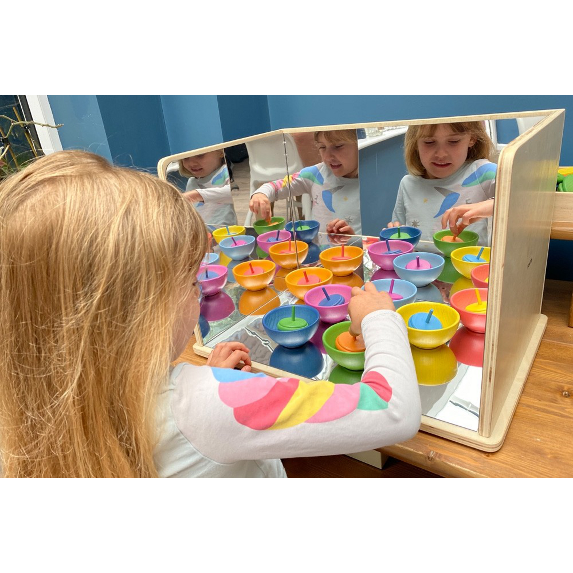 Wooden Exploratory Mirror | Eduspace Supplies
