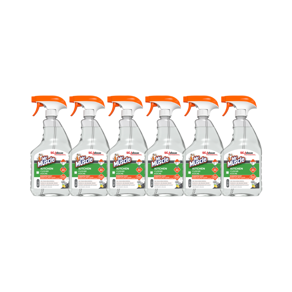 Mr Muscle 5in1 Kitchen Cleaner 6x750ml | Eduspace Supplies