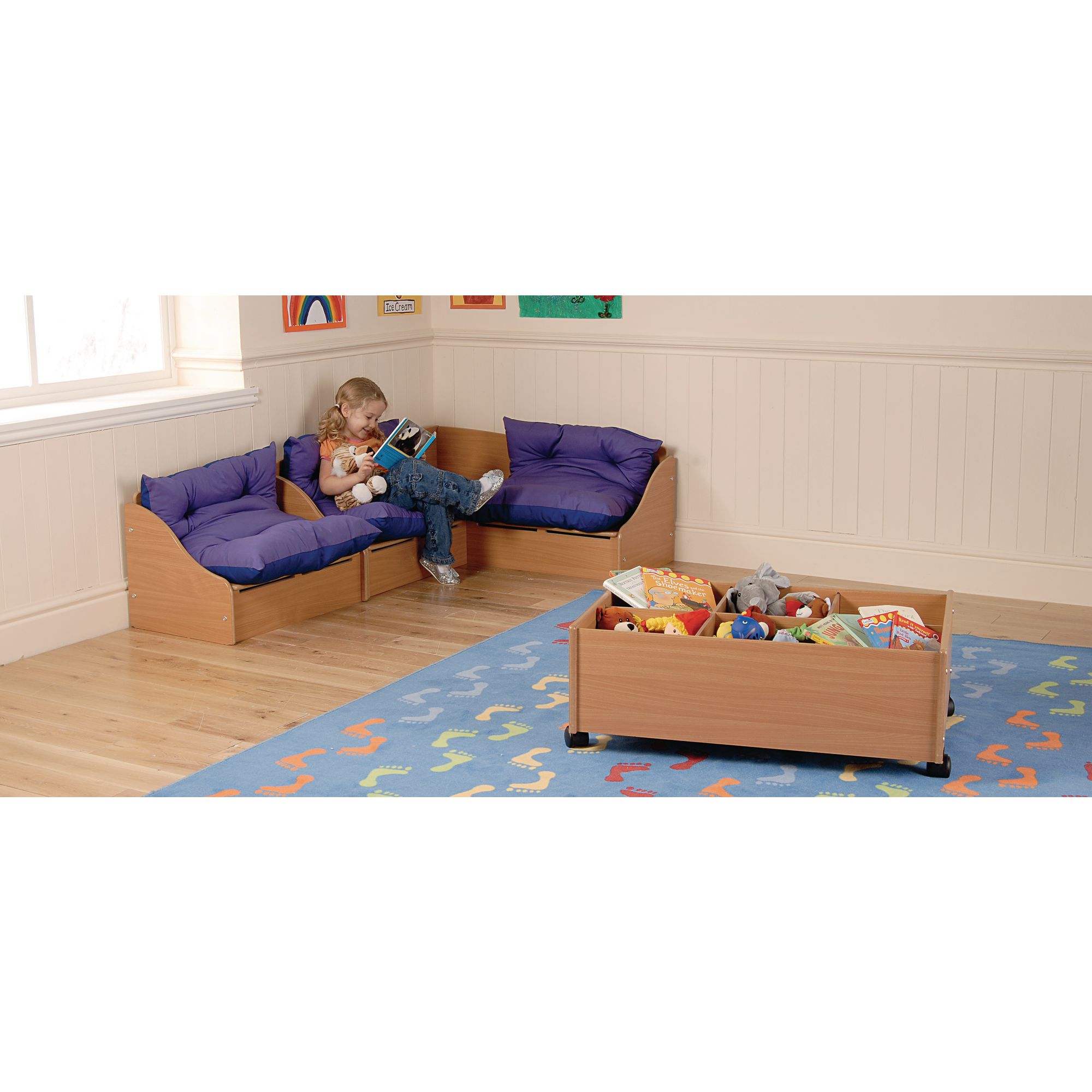 Infant Reading Corner with Cushions | Eduspace Supplies