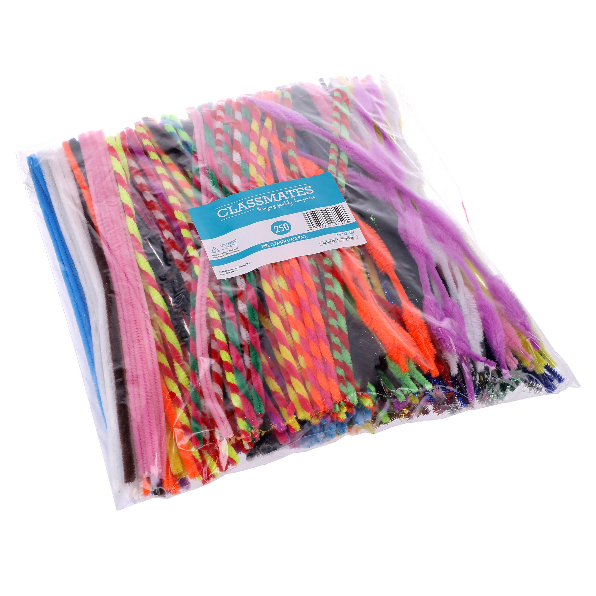 Pipe Cleaner Class Pack X 250 | Eduspace Supplies