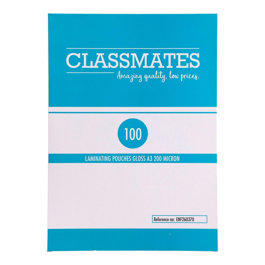 A3 Classmates Pouches200-Gloss | Eduspace Supplies
