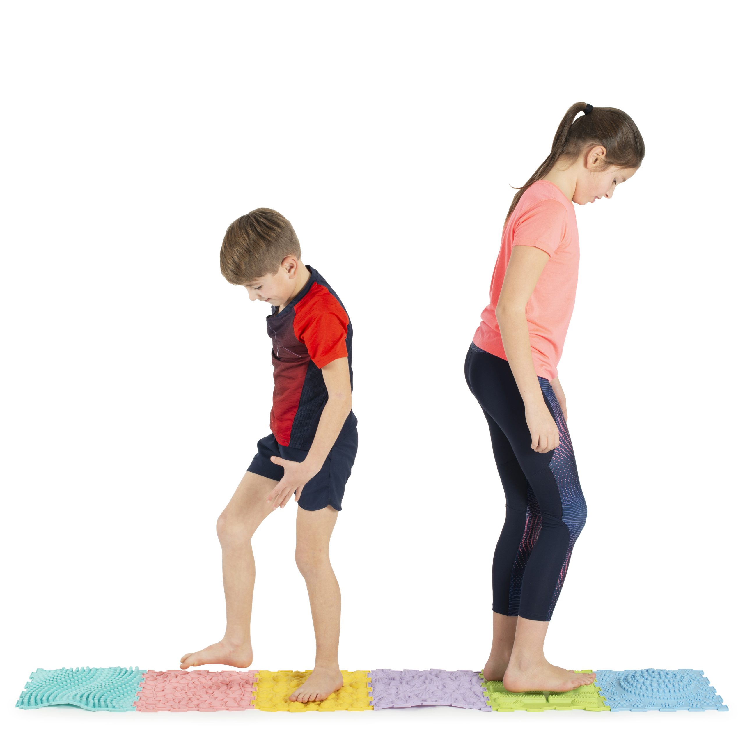 Set of 6 Sensory Massage Puzzle Mats | Eduspace Supplies