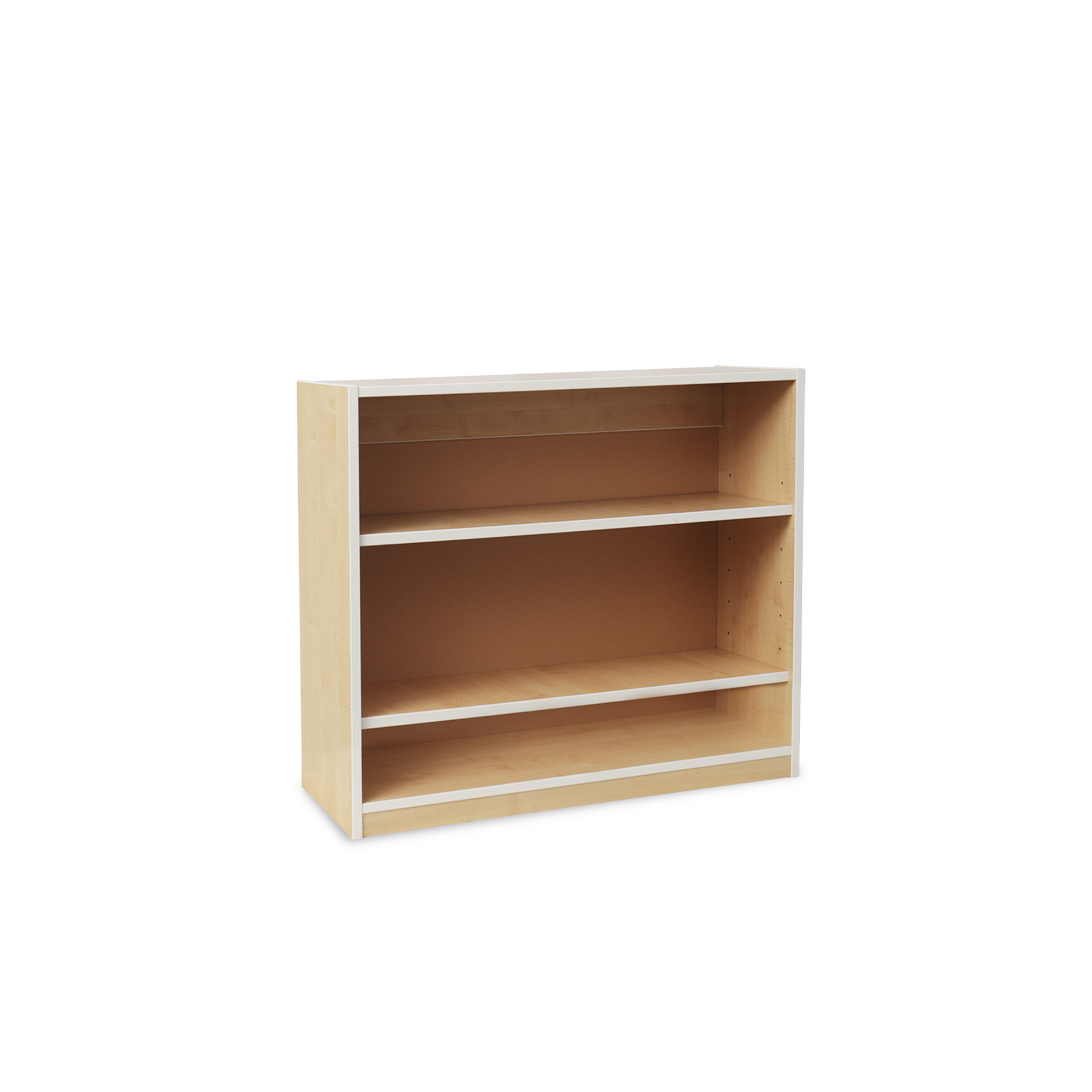 Pebble Bookcase with 2 Shelves 750mm | Eduspace Supplies