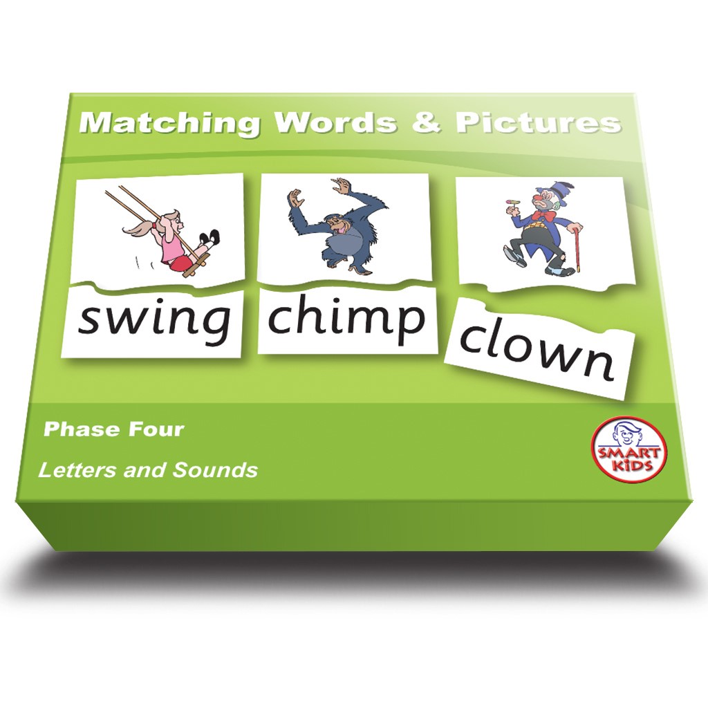 Phase 4 Matching Words And Pictures | Eduspace Supplies