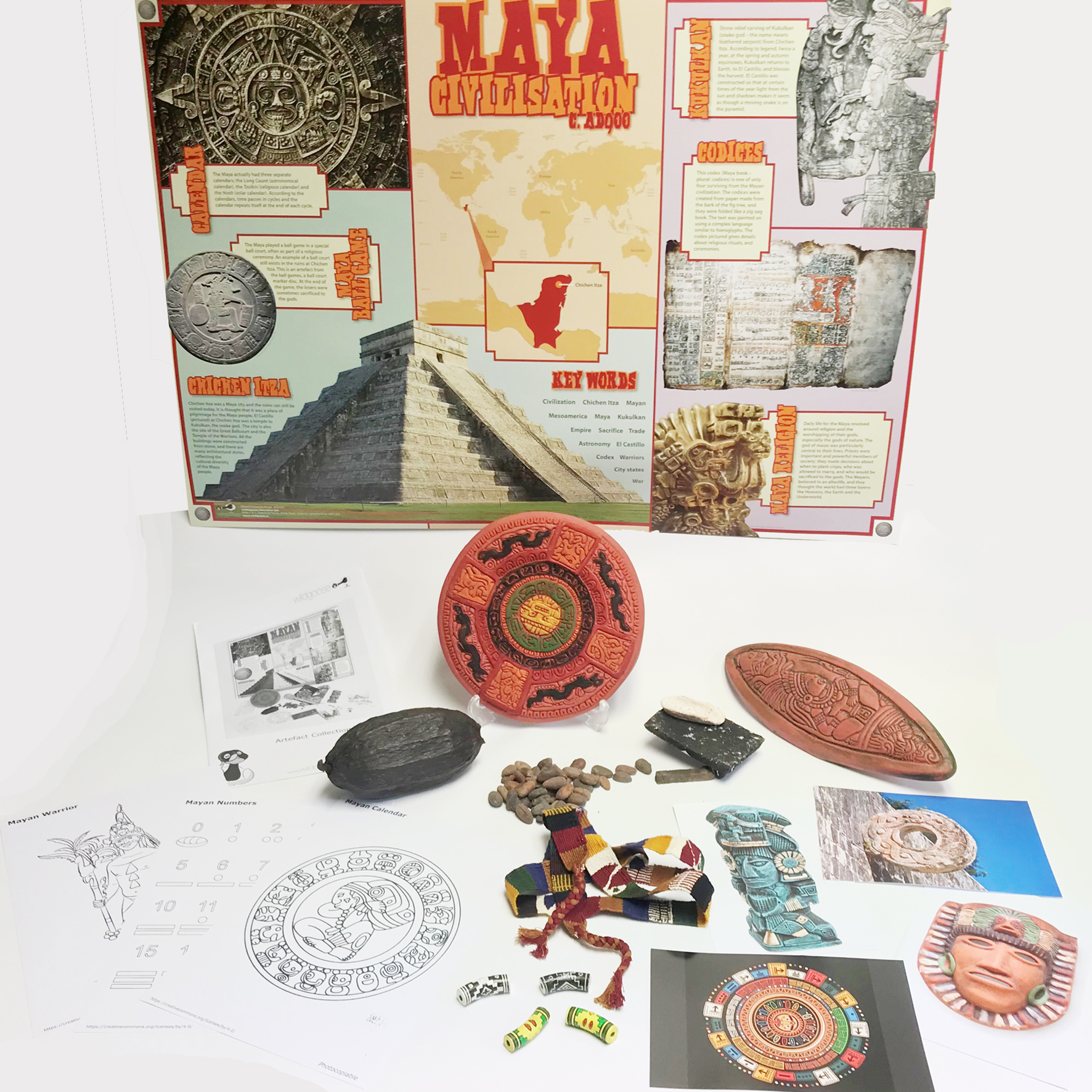 Mayan Artefact Pack | Eduspace Supplies