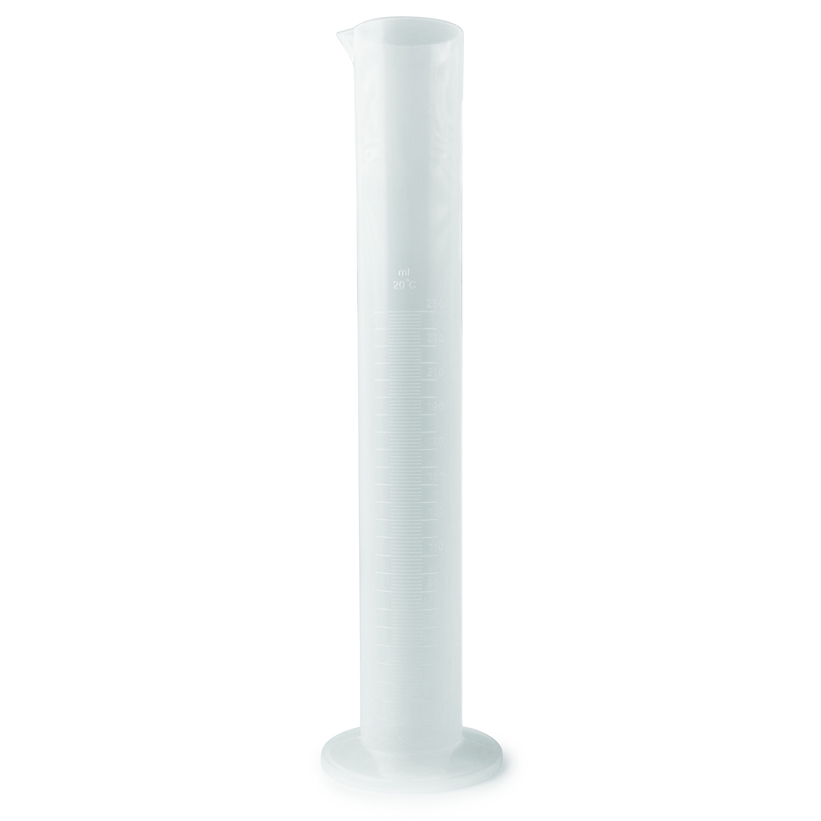 Measuring Cylinder Polypropylene 250mlP6 | Eduspace Supplies