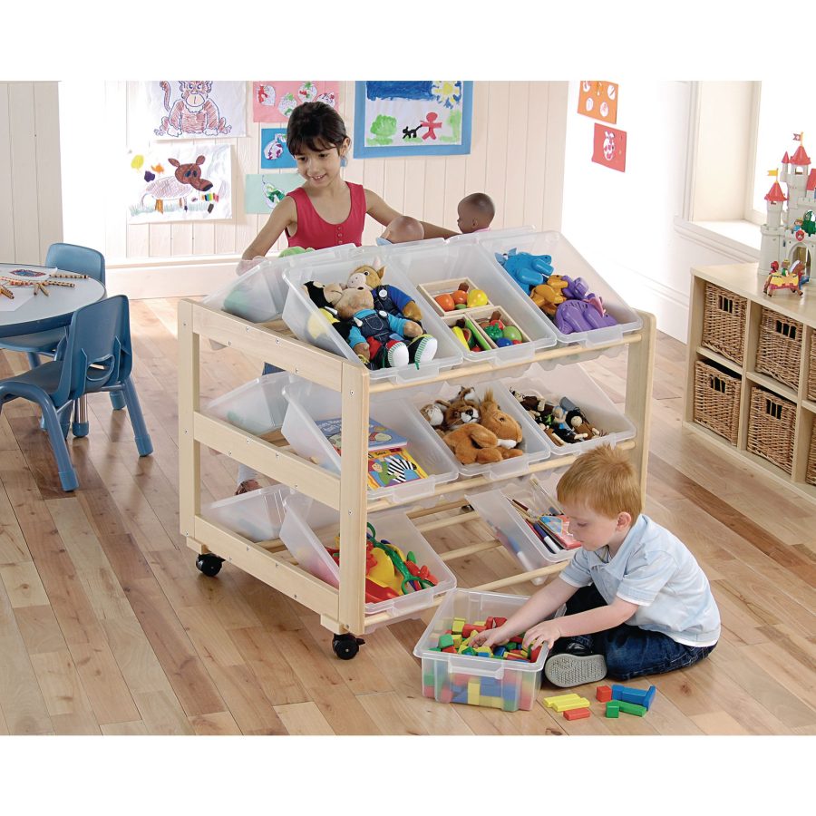 Double Classroom Tidy and Trays | Eduspace Supplies