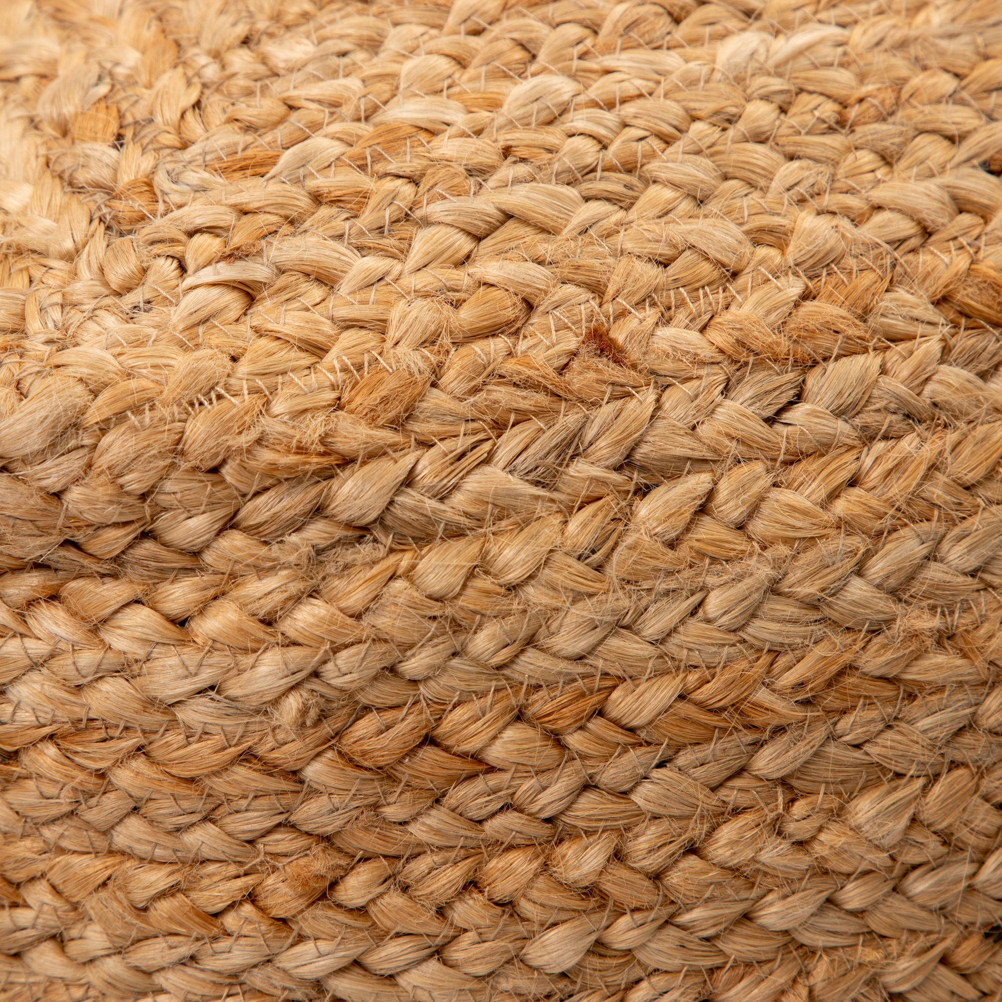 Jute square pouffe – Natural | Eduspace Supplies