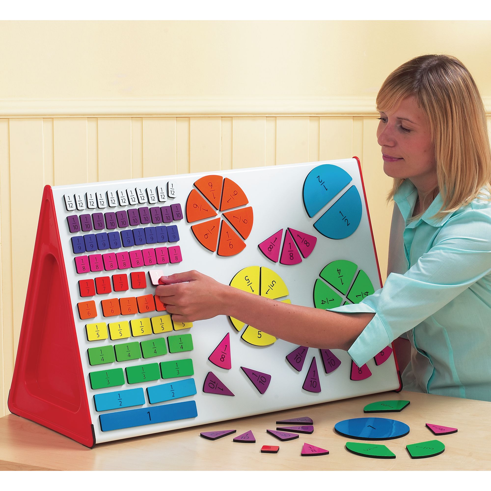 Wedge Whiteboard – Red – A2 | Learning Space Solutions