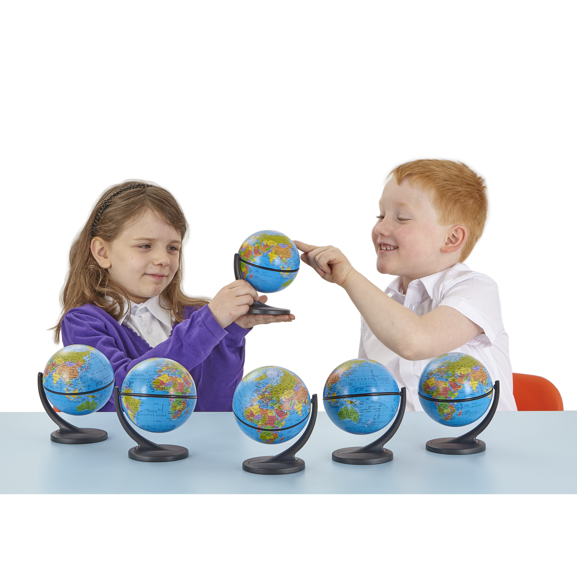Swivel Globes Pack 6 | Eduspace Supplies