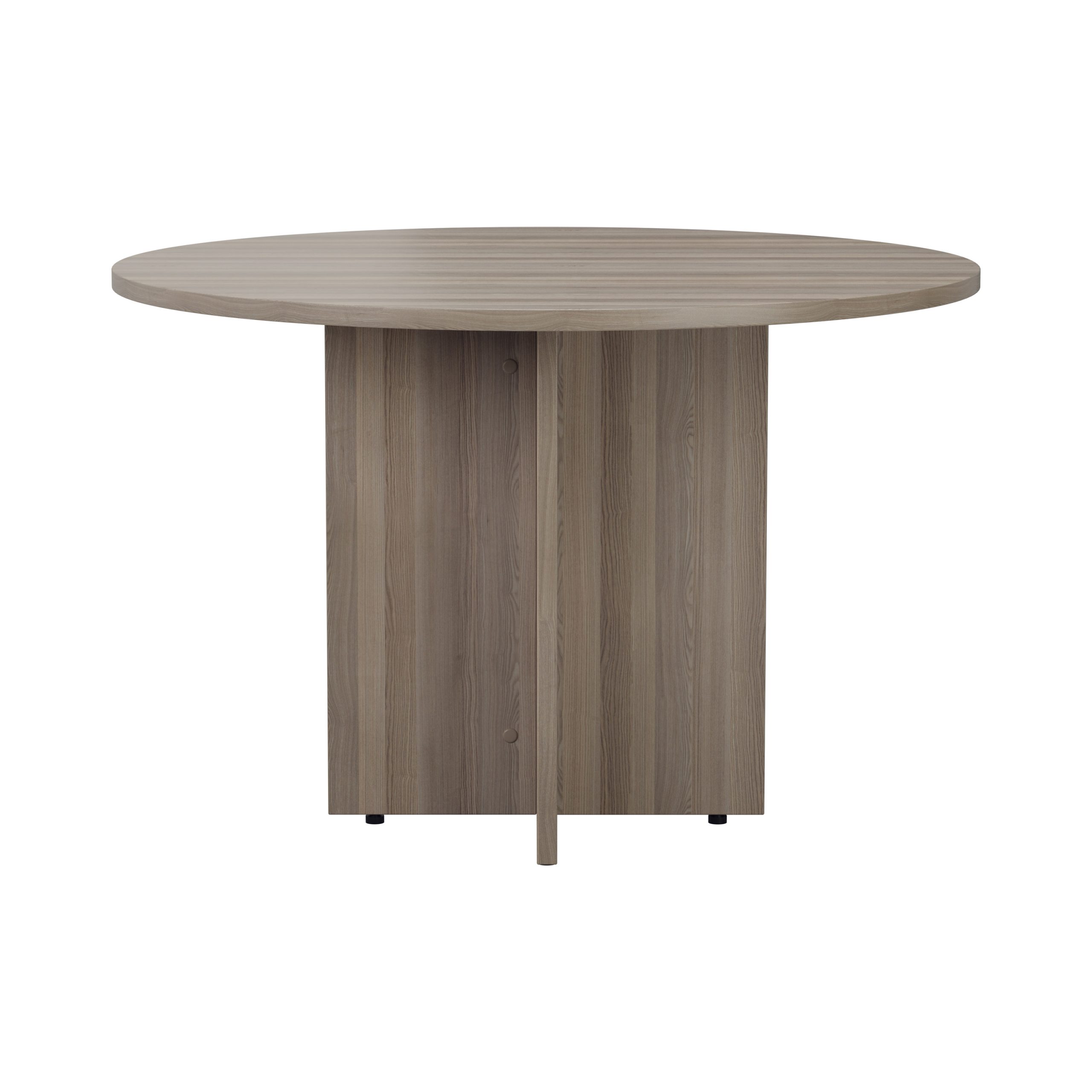 Round Meeting Table – Grey Oak | Eduspace Supplies