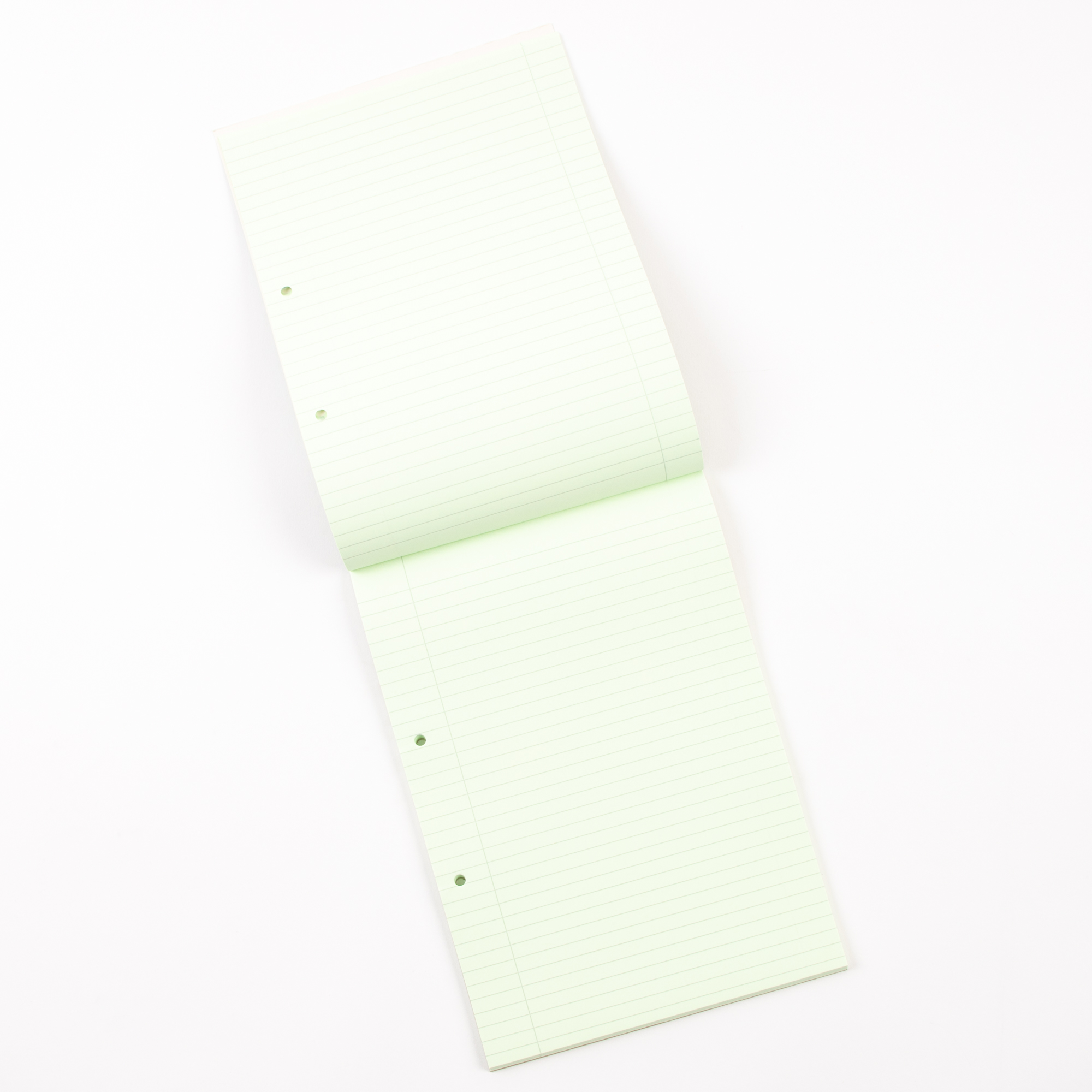 A4 Tinted Pad 8mm Margin Green | Learning Space Solutions