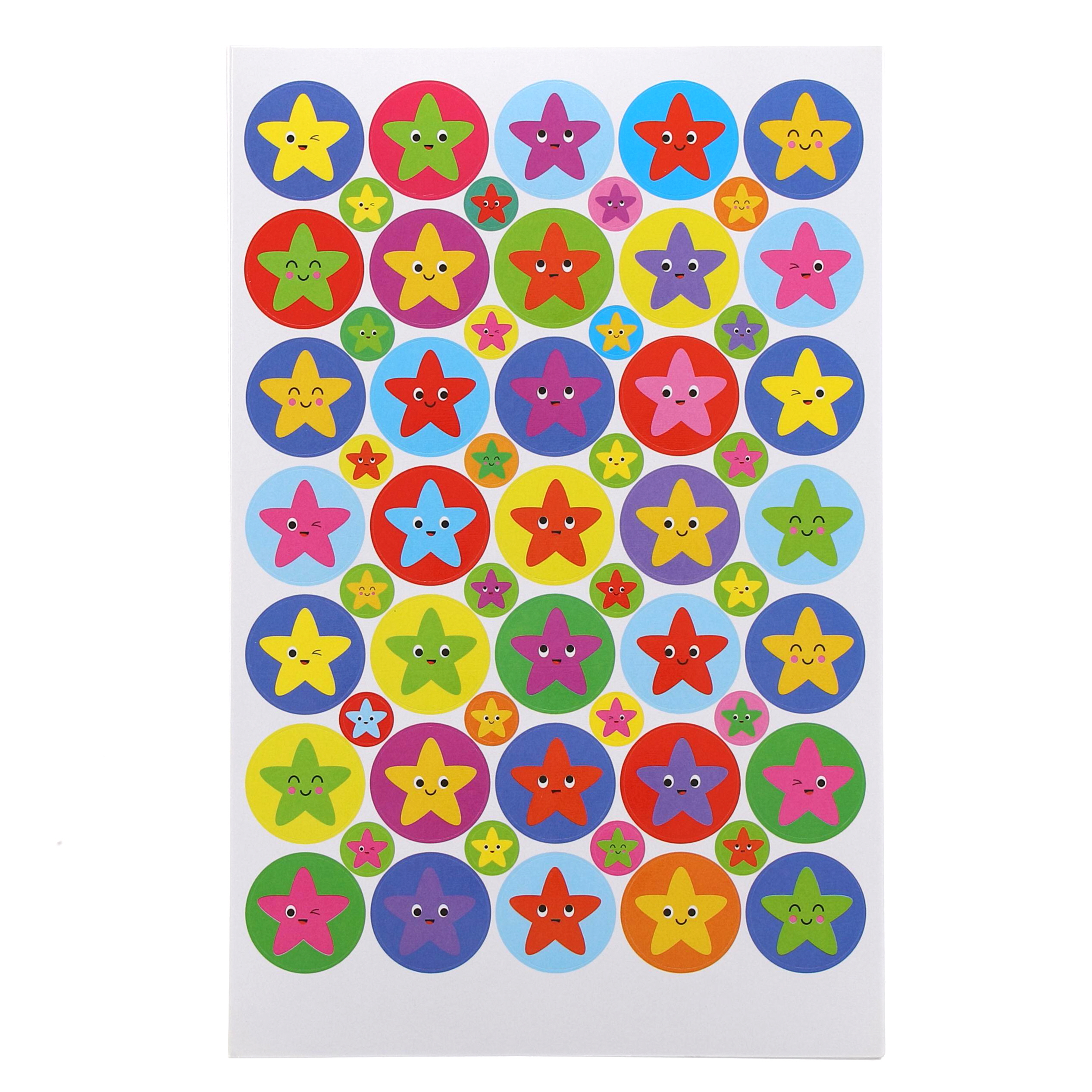 Coloured Star Stickers | Eduspace Supplies