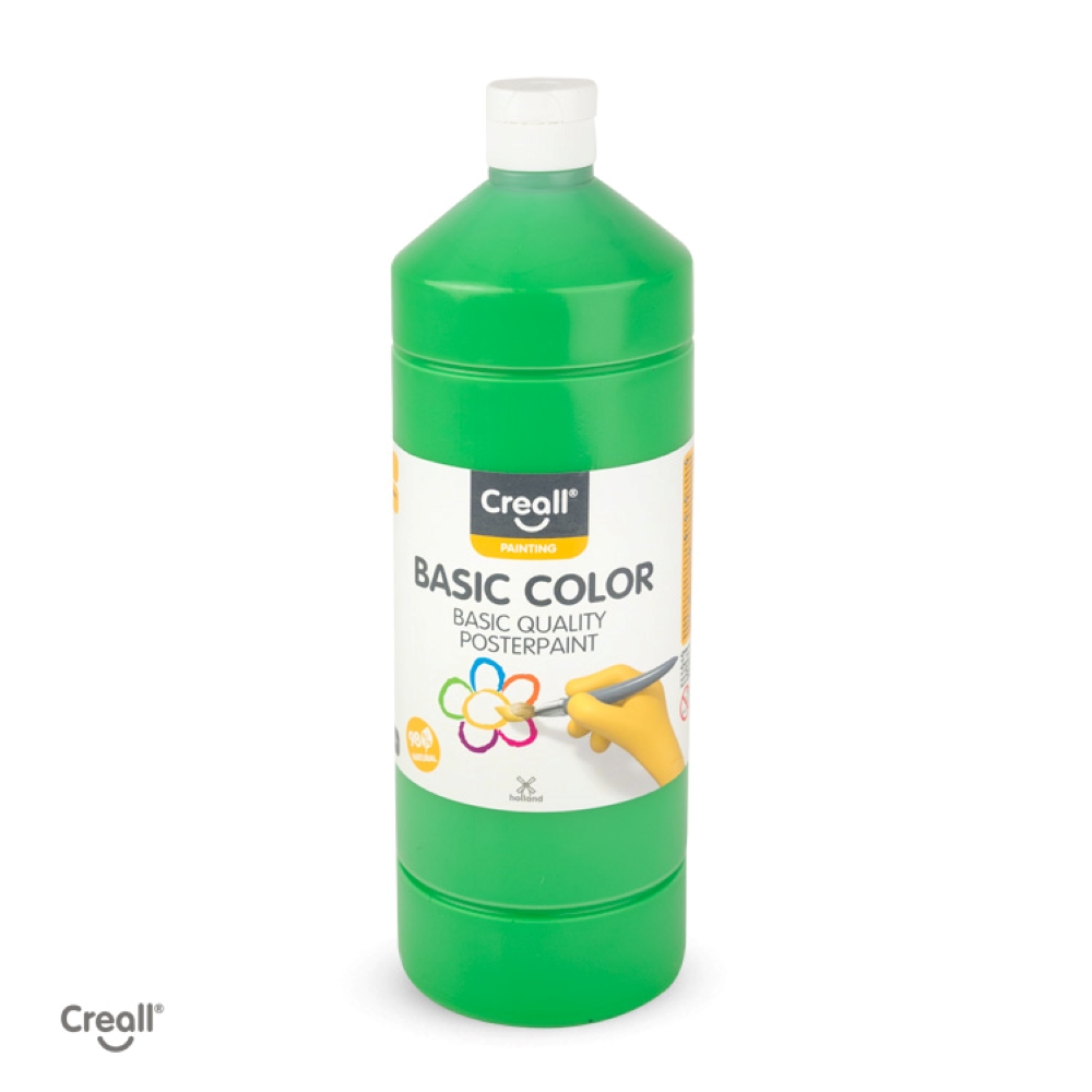 Green 1L Creall ReadyMix Paint | Learning Space Solutions