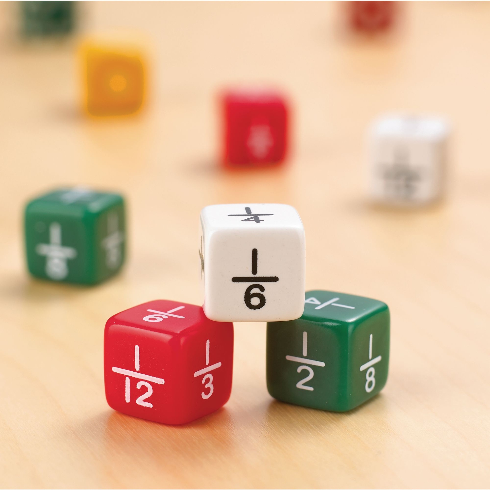 Fraction Dice | Eduspace Supplies
