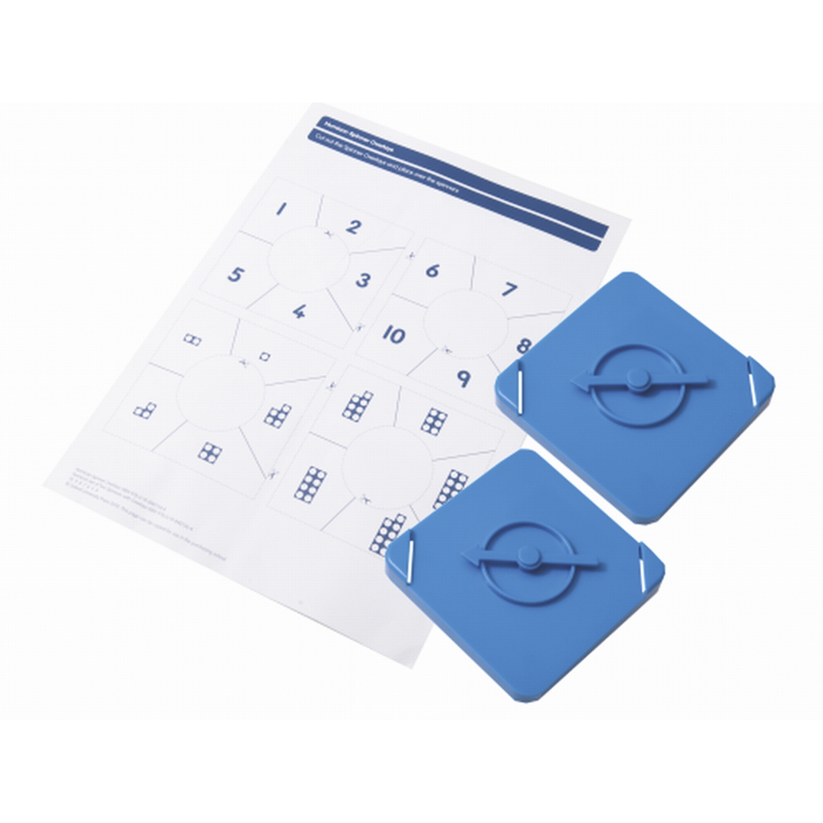 Numicon Spinners With Overlays -set Of 2 | Eduspace Supplies