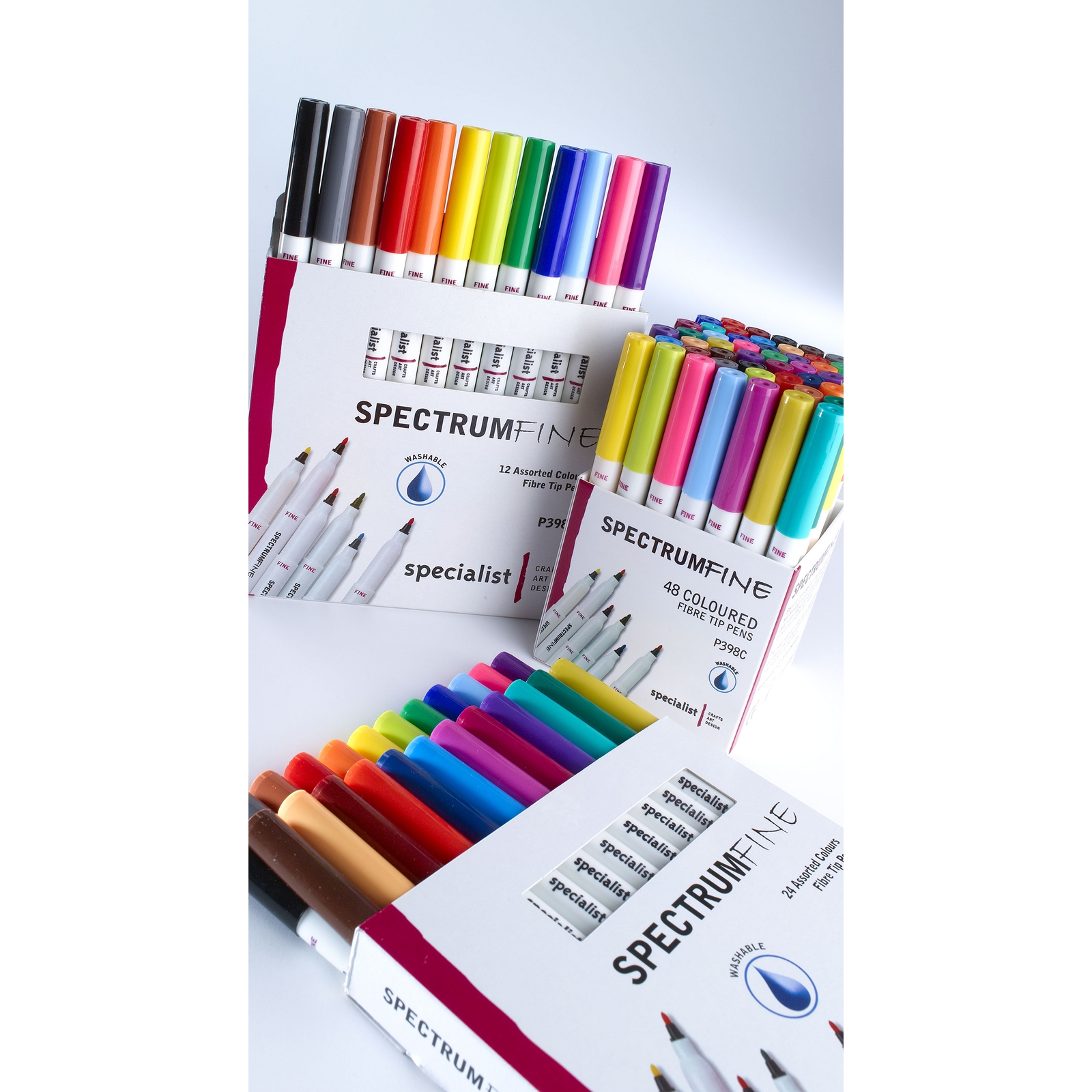 Spectrum Fine Pen Pk24 Asrtd Colours | Eduspace Supplies