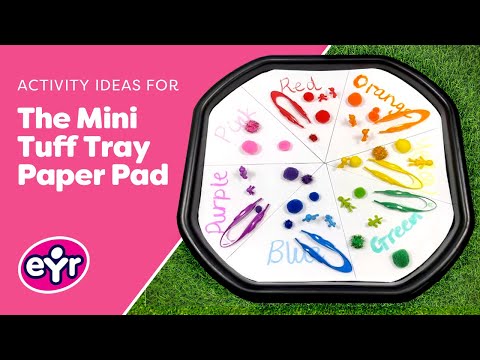 Mini Tuff Tray Paper Pad | Eduspace Supplies