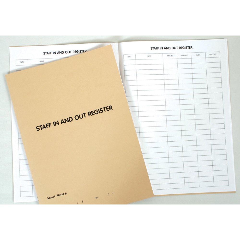 Staff In And Out Register | Eduspace Supplies