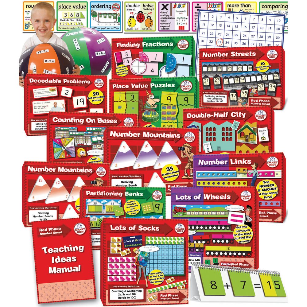 Number Smart Red Phase | Eduspace Supplies