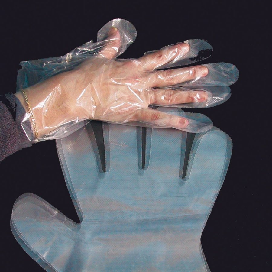 500 Clear Disposable Gloves | Eduspace Supplies