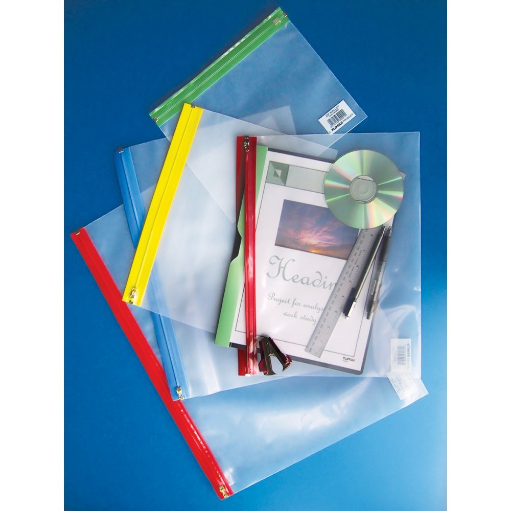 A4 Zip Up Wallets Pack Of 25 | Eduspace Supplies