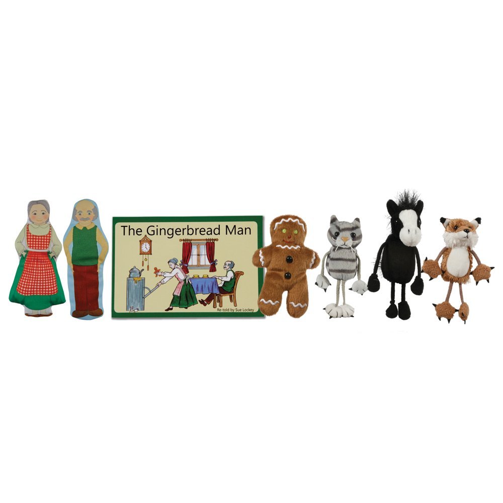 The Gingerbread Man Finger Puppets | Eduspace Supplies