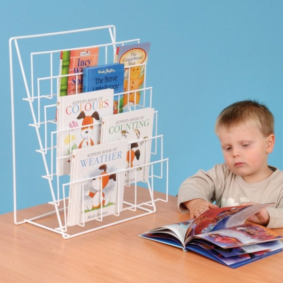Table Top Wire Book Rack | Eduspace Supplies