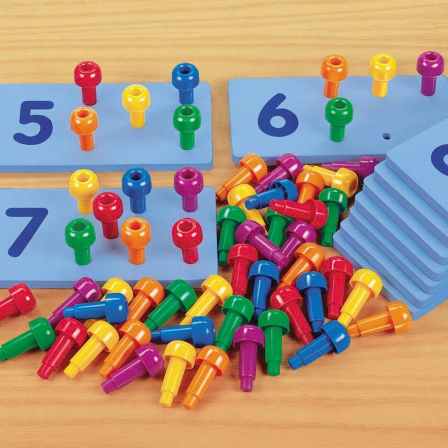 Lakeshore Peg Number Boards | Eduspace Supplies
