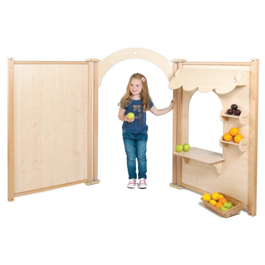 Indoor Role Play Panels Shop Set – Maple | Eduspace Supplies
