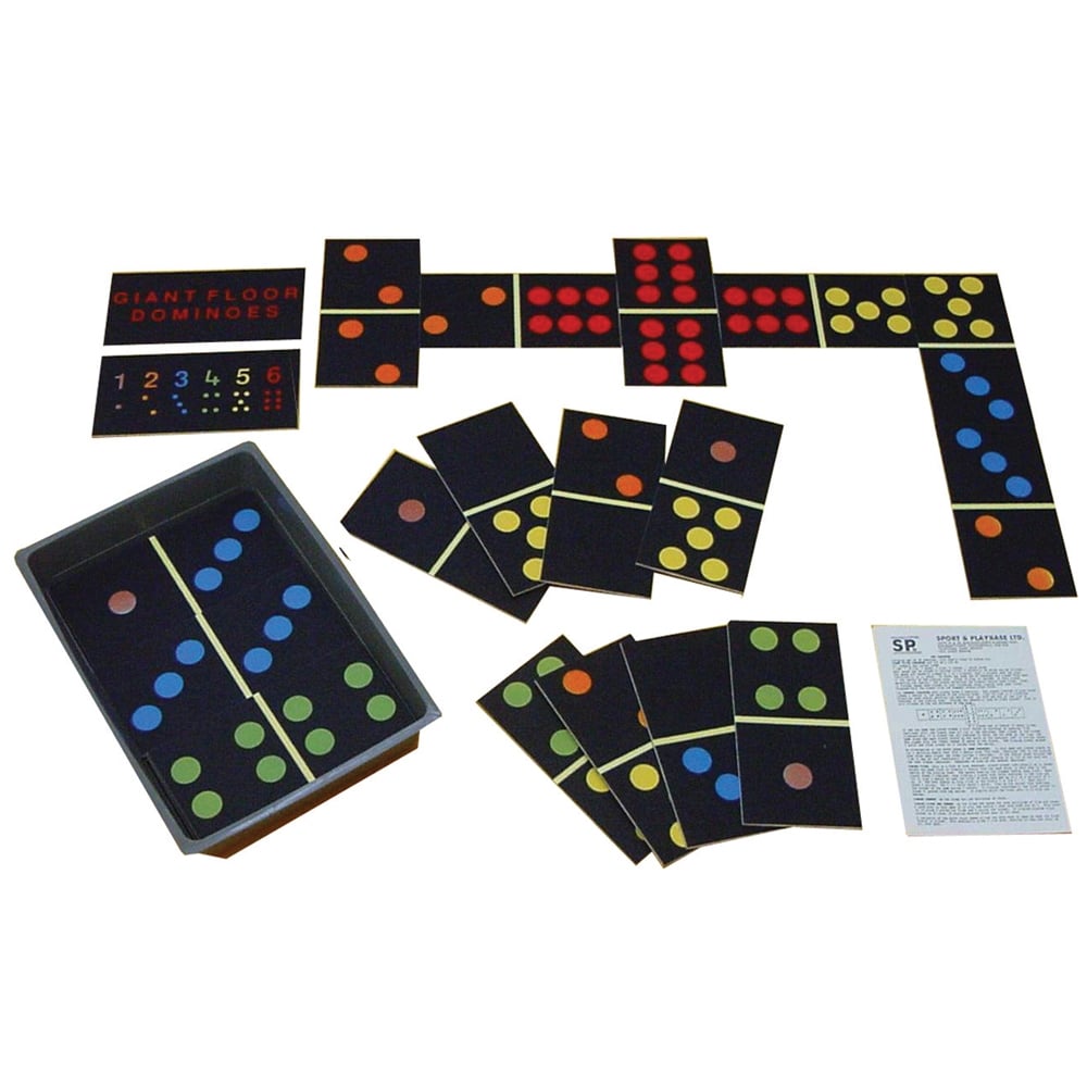 Giant Floor Dominoes | Eduspace Supplies