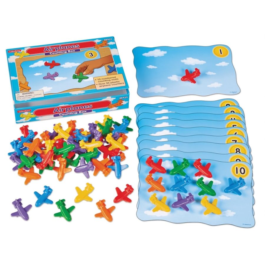Lakeshore Aeroplanes Counting Box | Eduspace Supplies