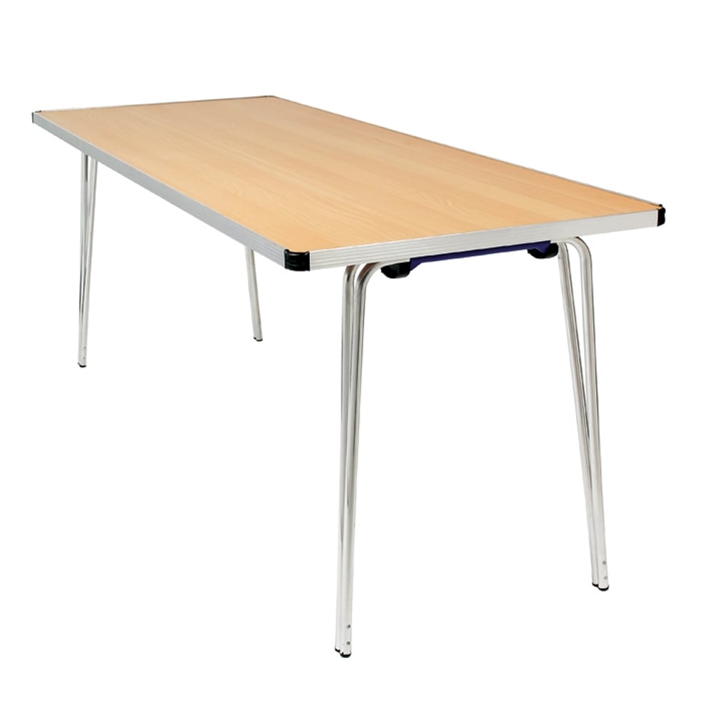 Contour Folding Table 1830mm 584mm Beech | Eduspace Supplies