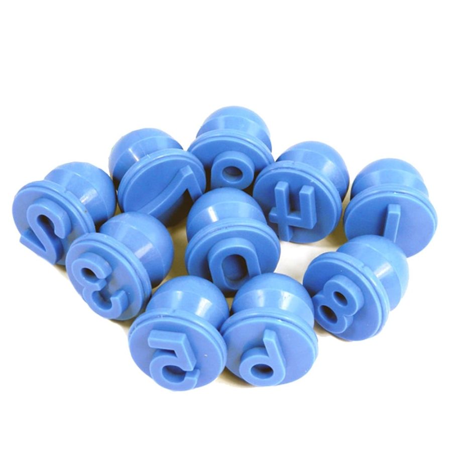 Number Stamps Easi Grip | Eduspace Supplies